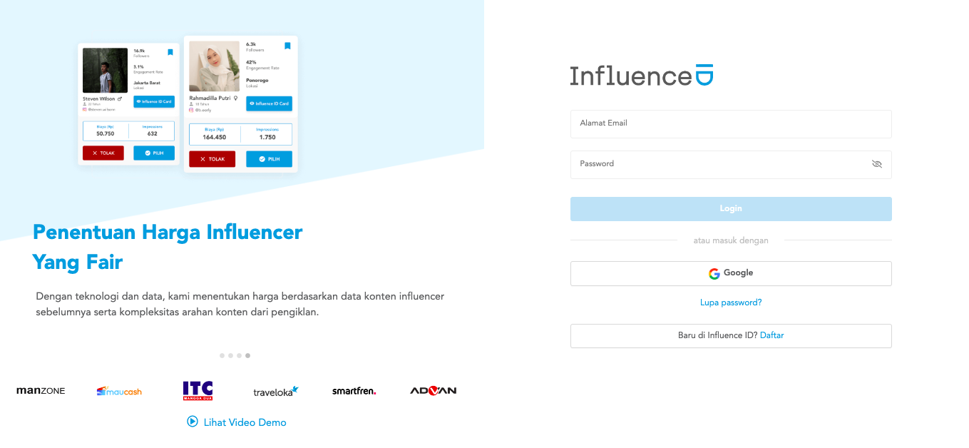 Lebih Cepat Deal dengan Influencer Lewat Fitur Baru: Rate Card